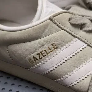 adidas | Shoes | Adidas Mens Cream And White Gazelle Sneakers | Poshmark